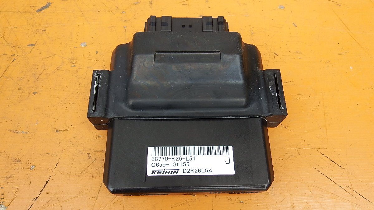 GROM JC92-1101 純正 PGM-FI ユニット ECU 走行1 932キロ 動画あり グロム CDI 38770-K26-L51 ...