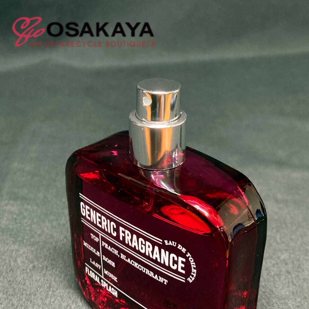 使用わずか GENERIC FRAGRANCE フローラルスプラッシュ オードトワレ 50ml ジェネリックフレグランス 香水 レディース ...