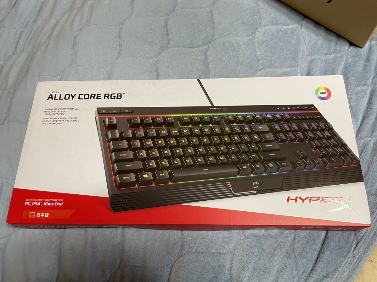 品 HYPERX ALLOY CORE RGB FANTECH HELIOS UX3V2ゲーミングキーボード マウスセット(USBキーボード ...