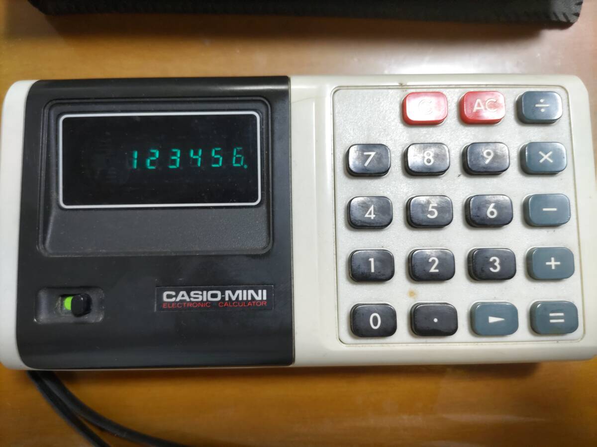 CASIO MINI カシオミニ CM-604 電子計算機 電卓 昭和レトロ(カシオ)｜売買されたオークション情報、yahooの商品情報をアーカイブ公開 - オークファン（aucfan.com）