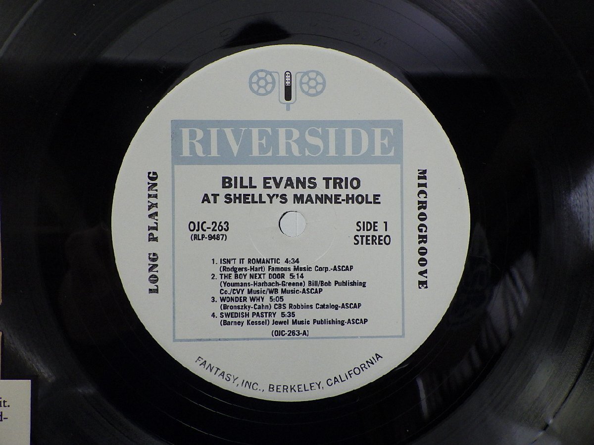 Bill Evans Trio ビル エヴァンス At Shelly's Manne-Hole Hollywood California LP ...