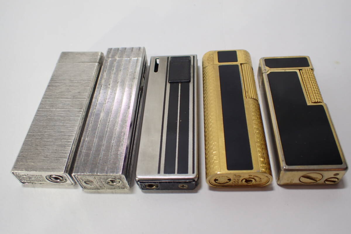 83796 Maruman マルマン ライター 5本セット IC IC-501 SILVER P IC-505 DL-42 GL-74 K18 GP KARDAN Deluxe GL-58 ...