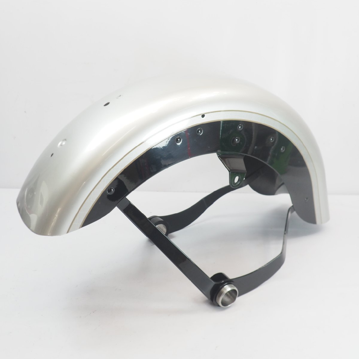 ハーレー FLSTSヘリテイジスプリンガー 純正フロントフェンダー 03年 100周年記念モデル Heritage springer ...