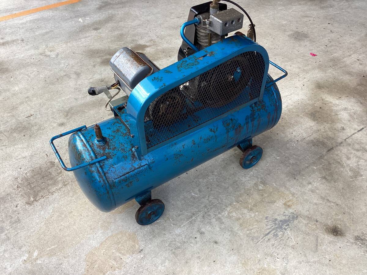 岩田塗装機工業 イワタ エアーコンプレッサー SU-07PS HL086 アンローダー方式 100V 60L(コンプレッサー)｜売買された ...