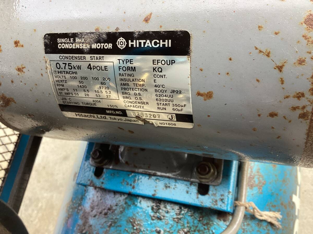 岩田塗装機工業 イワタ エアーコンプレッサー SU-07PS HL086 アンローダー方式 100V 60L(コンプレッサー)｜売買された ...