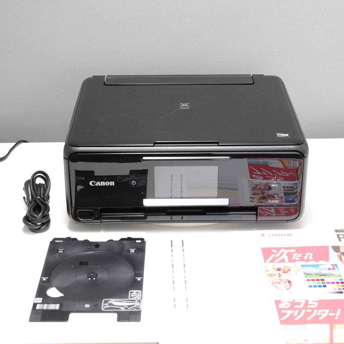 領収書可 良品 Canon PIXUS TS8030 ブラック 1850枚以下 正常 332(キヤノン)｜売買されたオークション情報、yahooの商品情報をアーカイブ公開 - オークファン ...