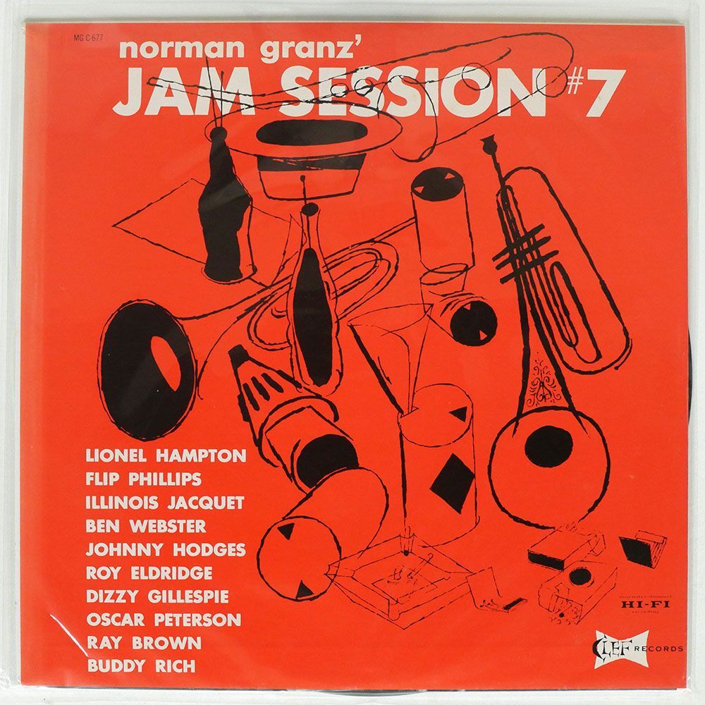 VA/NORMAN GRANZ’ JAM SESSION # 7/VERVE POJJ1504 LP(ジャズ一般)｜売買されたオークション情報 ...
