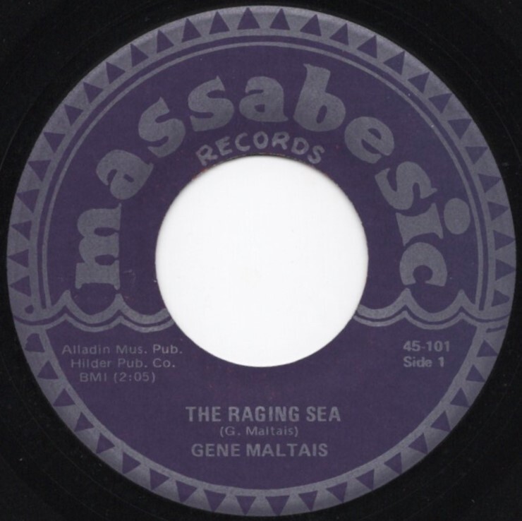盤 / GENE MALTAIS - THE RAGING SEA 1981 Reissue 45' / mega killer stormy ...