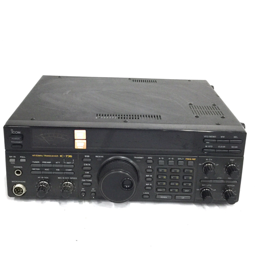 1円 iCOM IC-736 HF/50MHz オールモード トランシーバー 通電確認済み(固定)｜売買されたオークション情報、yahooの ...