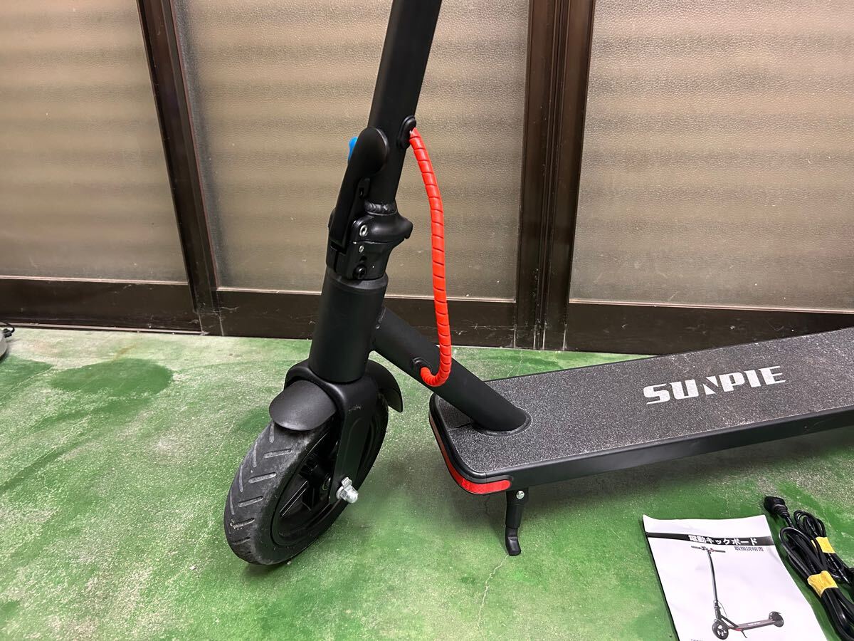 SUNPIE 電動 キックボード 3段変速 8.5インチ シュプリーム キックスケーター 公道走行不可 乗用玩具(キックボード)｜売買された ...