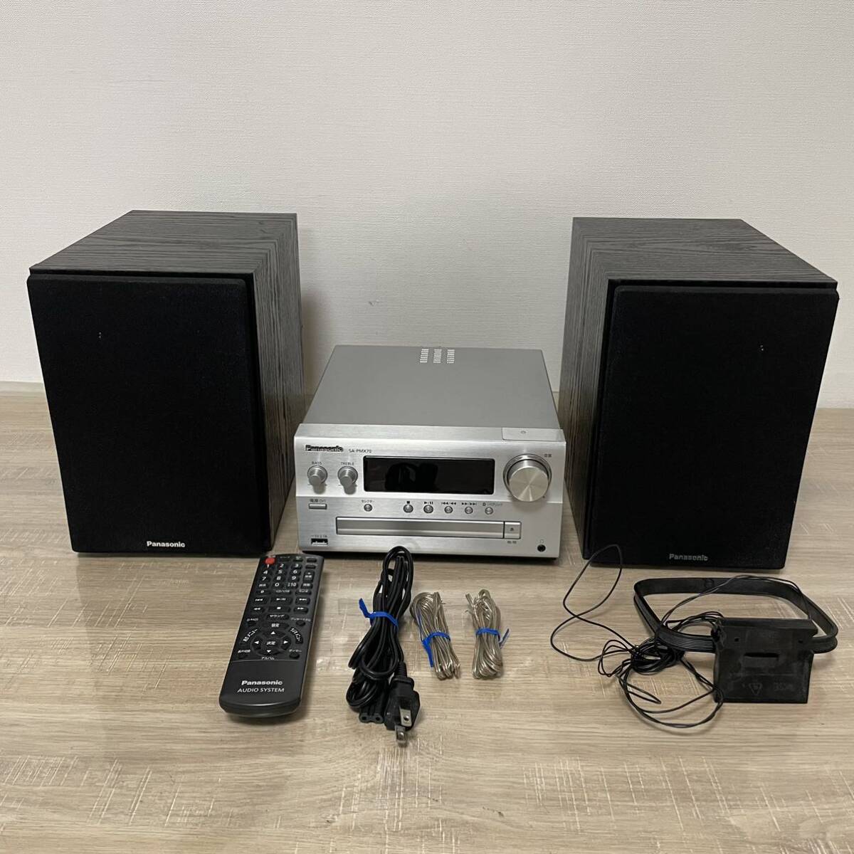 Panasonic SA-PMX70 SB-PMX70 CDステレオシステム スピーカー パナソニック コンポ(その他)｜売買された ...