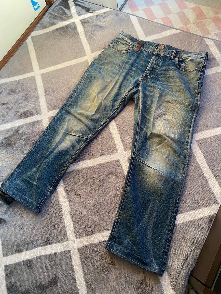W36 Prps ピーアールピーエス BARRACUDA バラクーダ デニム パンツ ジーンズ 古着 ヴィンテージ ジーパン(W36～)｜売買されたオークション情報、yahooの商品情報を ...