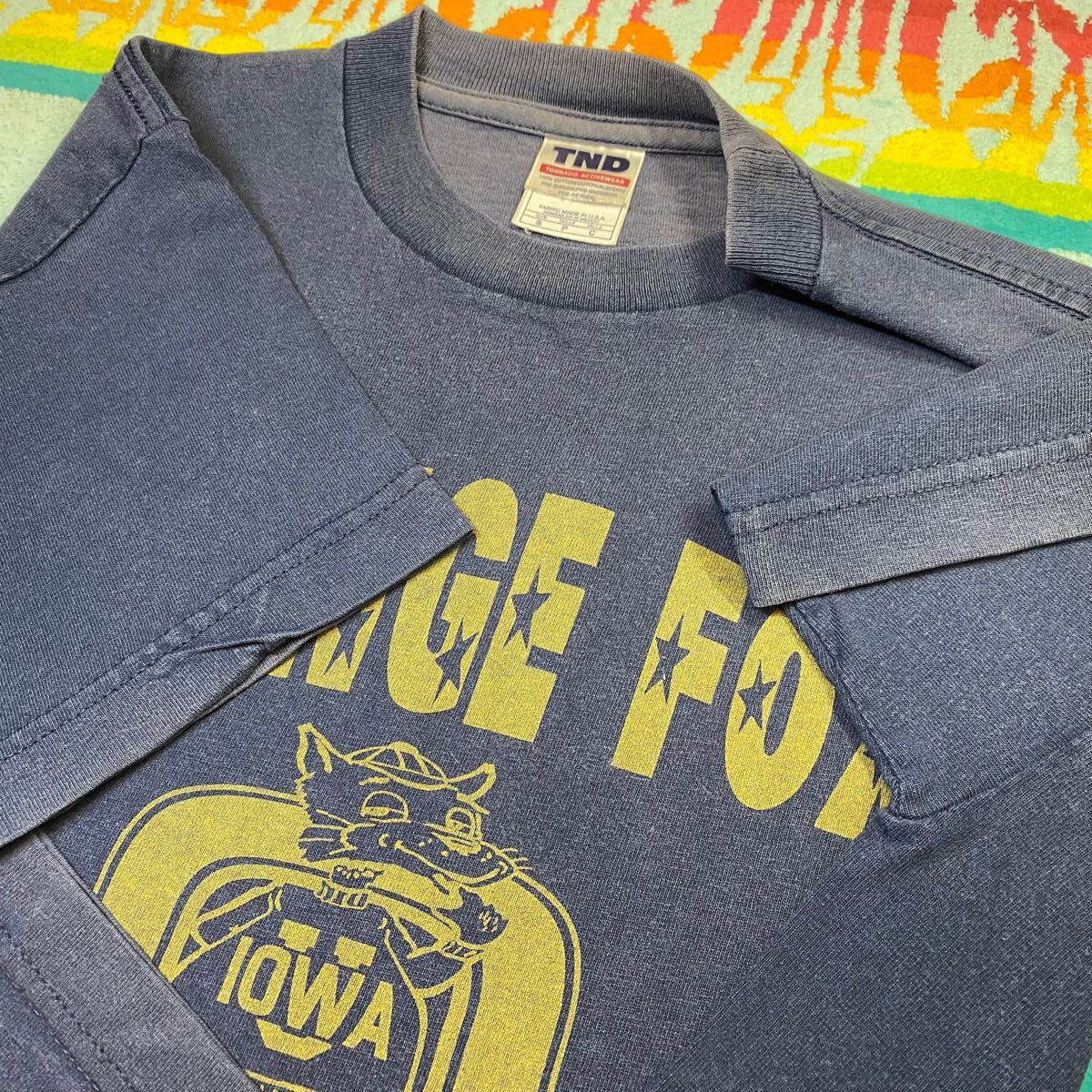 レア雰囲気抜群 アメカジ最適 FABRIC MADE IN USA TND TORNADO ACTIVEWEAR IOWA ...