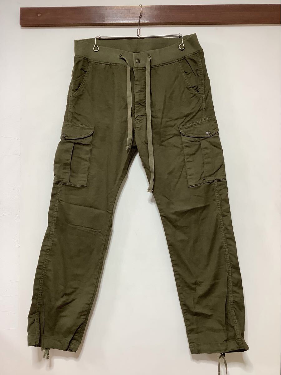 Z-1376 Lee リー 40668 ウエストリブ イージーカーゴパンツ W32 オリーブ系 ワークパンツ(その他)｜売買されたオークション ...