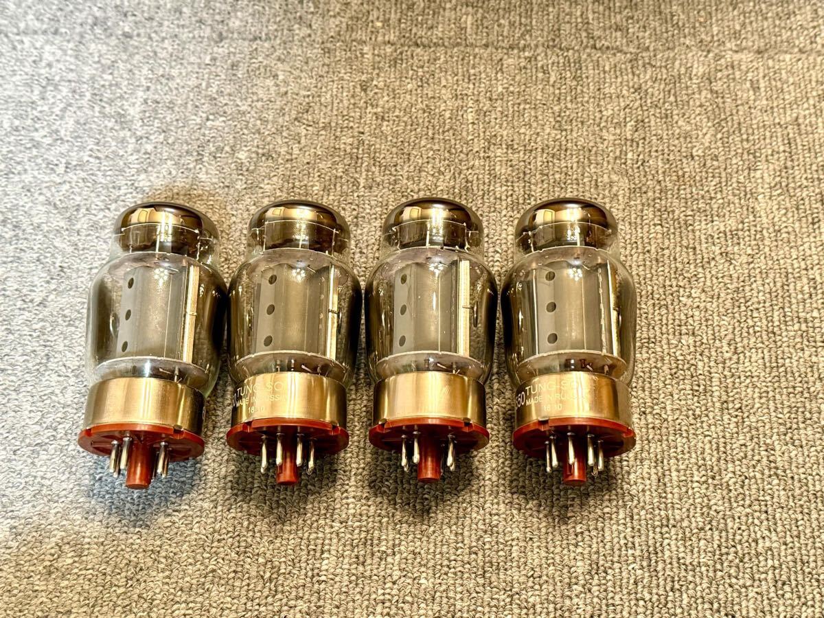 6550 TUNG-SOL 真空管 4本(真空管)｜売買されたオークション情報、yahooの商品情報をアーカイブ公開 - オークファン（aucfan.com）