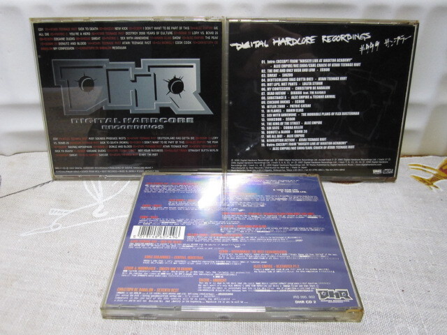 再生確認済み DIGITAL HARDCORE RECORDINGS VA CD3タイトル 4CD HARDER THAN REST ...