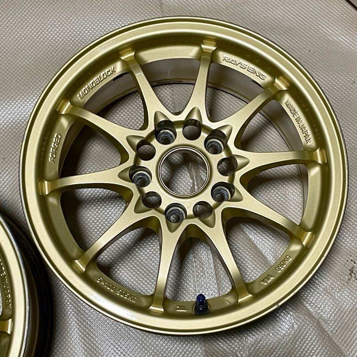 RAYS VOLKRACING CE28N 15インチ 7J +30 2本 114.3 5穴 EK9 DC2 se37 te37 ce28 ...