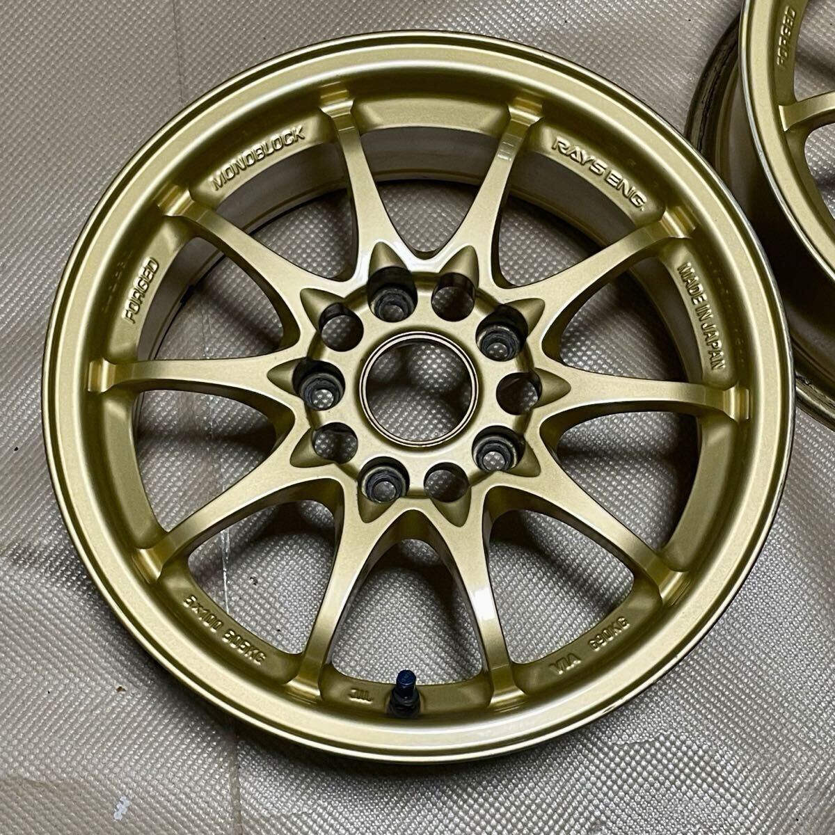 RAYS VOLKRACING CE28N 15インチ 7J +30 2本 114.3 5穴 EK9 DC2 se37 te37 ce28 ...