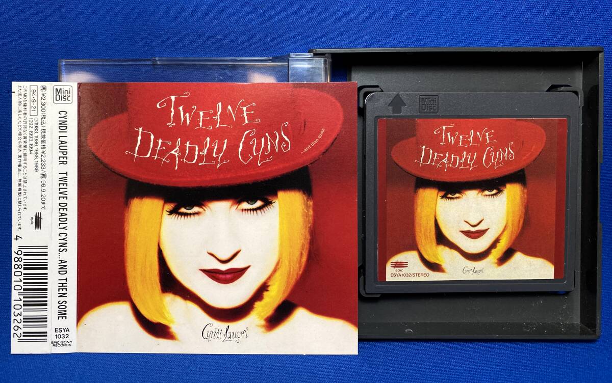 MD Mini Disc / CYNDI LAUPER シンディ ローパー / TWELVE DEADLY CYNS...AND THEN ...