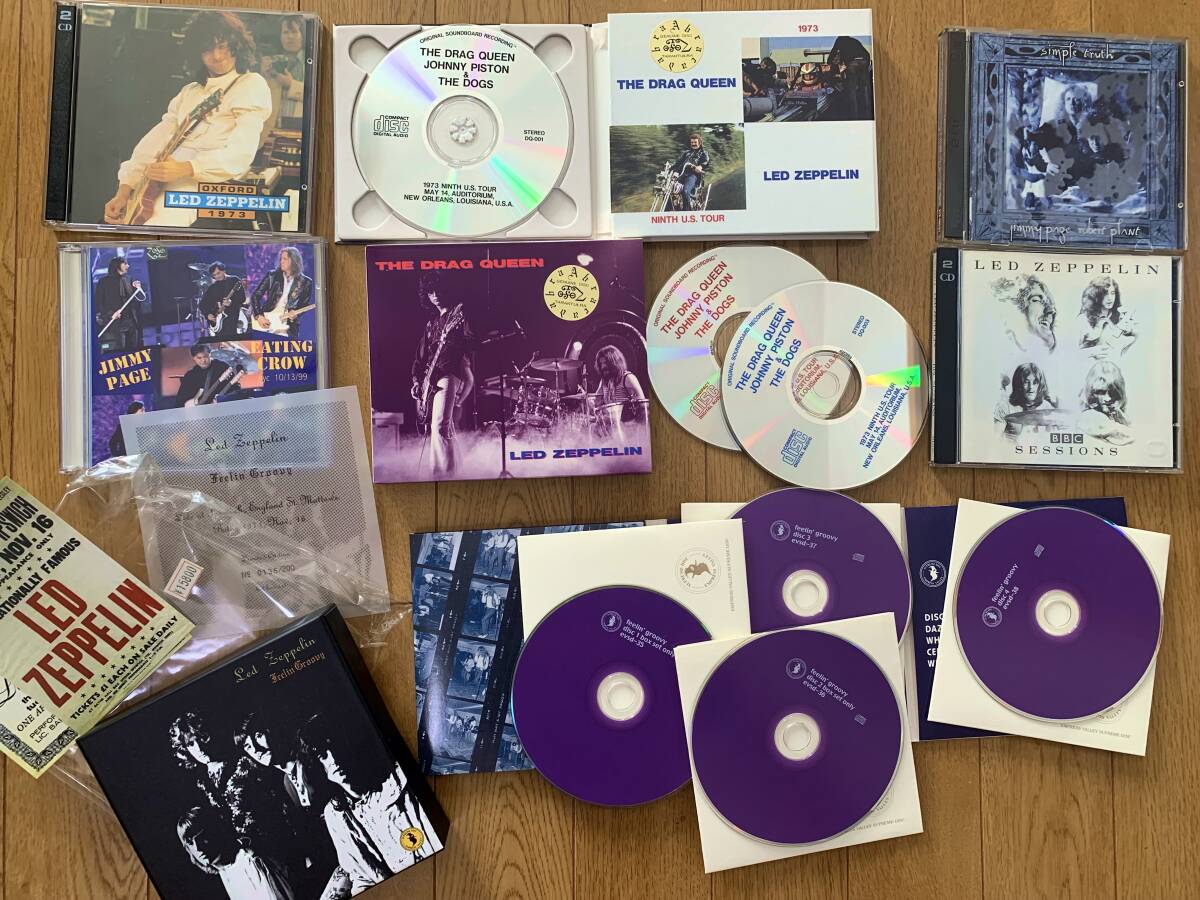 超 まとめ15枚 200限定 LED ZEPPELIN レッド ツェッペリン Feelin'Groovy The Drag Queen ...