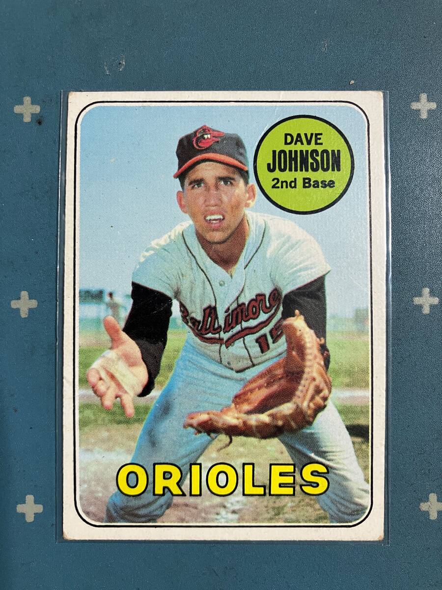 1969 Topps Baseball #203 Dave Johnson Baltimore Orioles 4 Time All Star ...