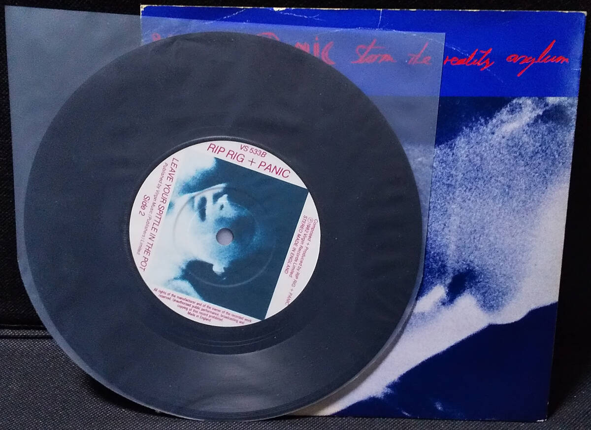 Rip Rig + Panic - Storm The Reality Asylum UK Ori. 7inch Virgin - VS ...