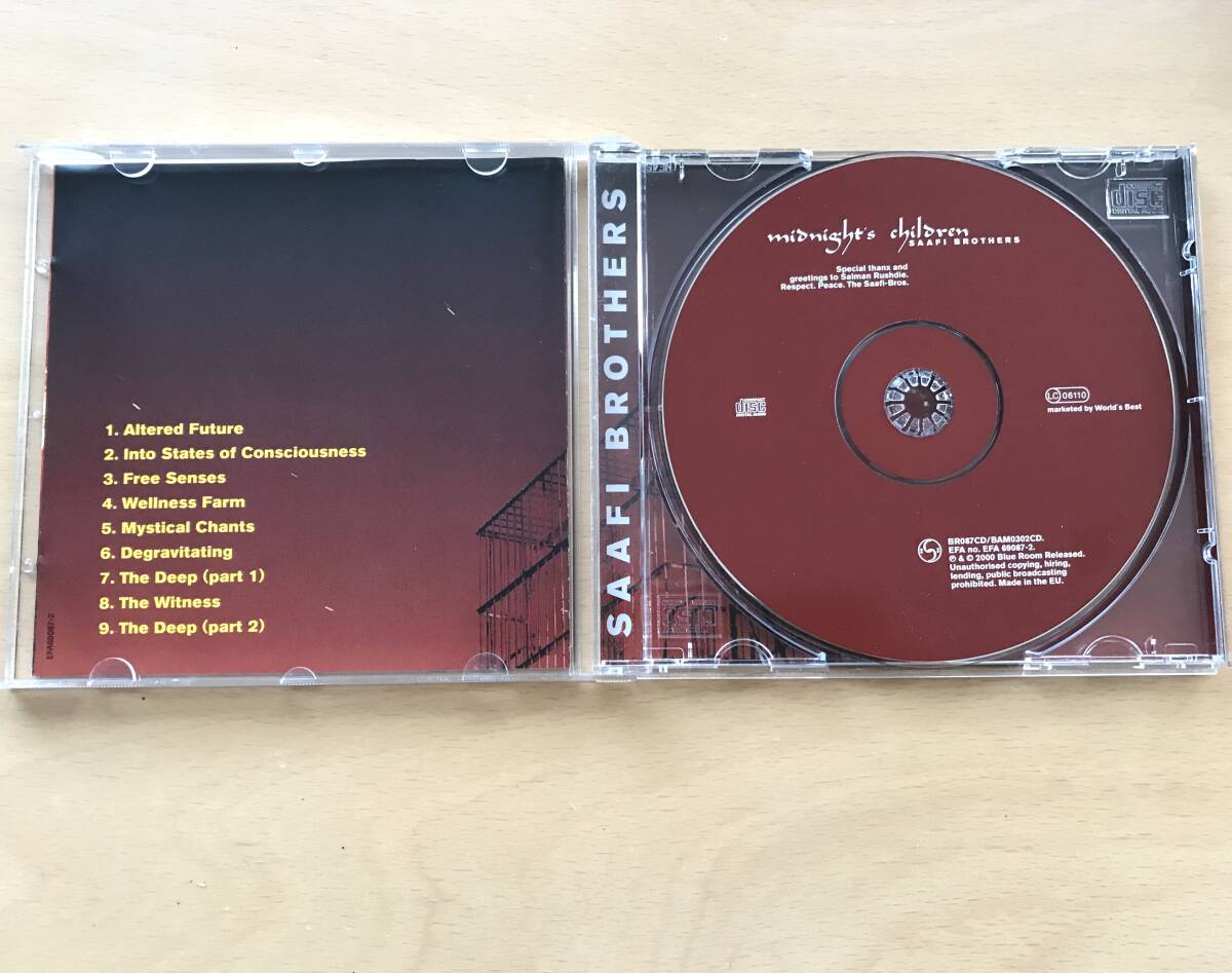 格安良盤 Saafi Brothers Midnight's Children CD ＃Dub #ダブ ＃Ambient #アンビエント ...