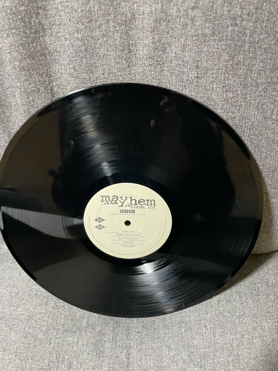 UNION / Union LP オリジナル盤 11124-1original mayhem records press KISS ...