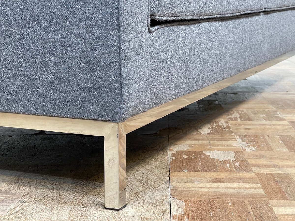 -os745｜ミッドセンチュリー名作 Florence Knoll Collection RELAX SOFA/リラックスソファ ダブルシート｜Knoll Fritz Hansen ACTUS ...