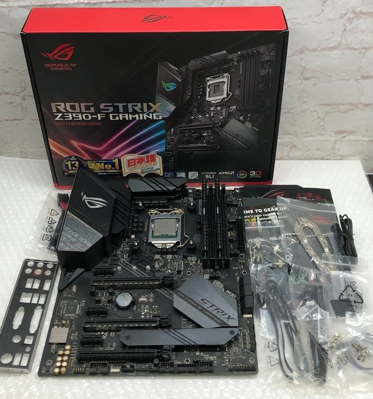ASUS マザーボード ROG STRIX Z360-F GAMING / Intel Core i7-9700K SRELT 3.60GHz ...