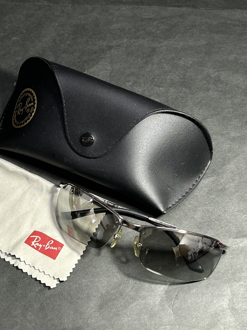 コレクター必見 Ray-Ban レイバン サングラス RB 3359 00376V 2N メンズ 男性 ファッション 小物 ケース付き ...