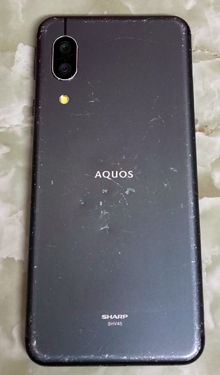 1円 SHARP AQUOS sense3 SHV45 / Wi-Fi+Cellular / 64GB / Android Ver 11 / 5.5インチ 1080×2160 ...