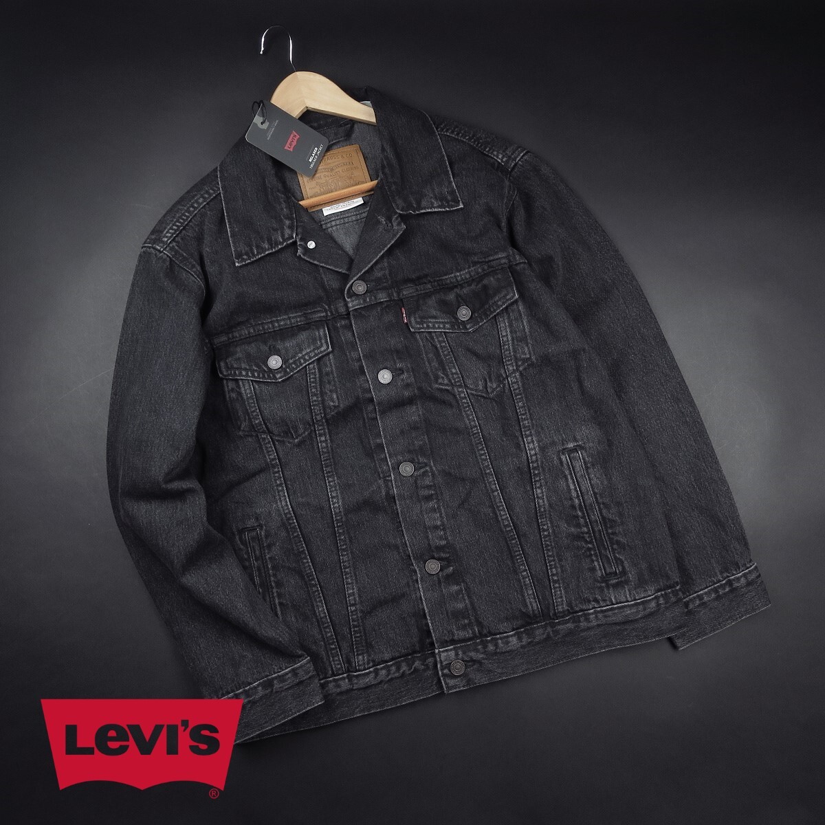 Levi’s/リーバイス/リラックスフィット トラッカージャケットA578/000黒/ S JP size M(ジージャン)｜売買された ...