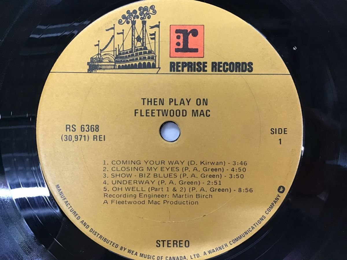LP / FLEETWOOD MAC / THEN PLAY ON / カナダ盤 5187RU(その他)｜売買されたオークション情報 ...