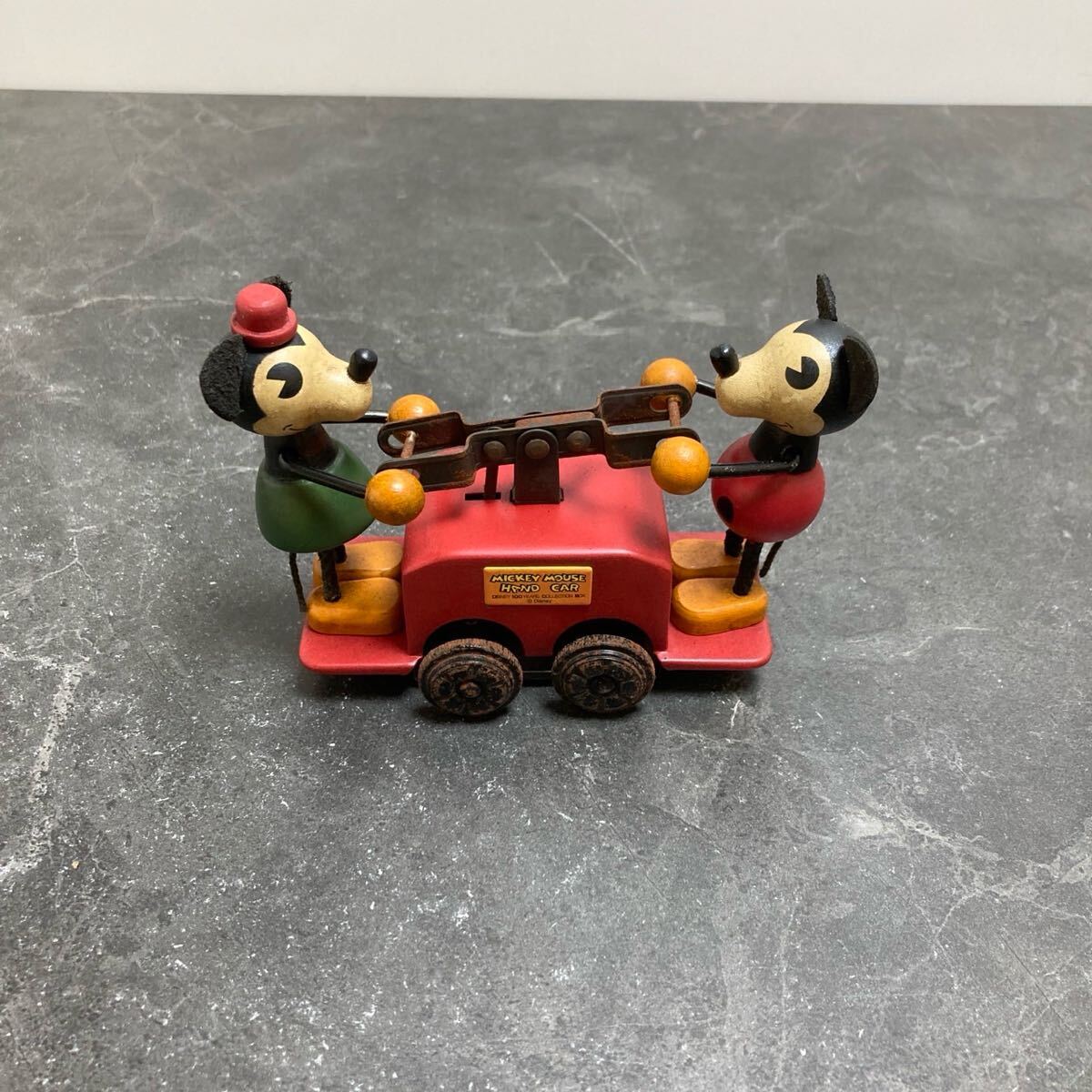 B691 Disney ディズニー 100周年 MICKEY MOUSE HAND CAR ミッキーマウス ハンドカー 講談社 スペシャルコンプリートBOX 品 レトロ(ディズニー)｜売買され ...