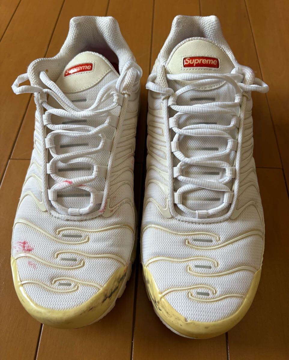 Supreme シュプリーム DA1472 100 × NIKE AIR MAX PLUS TN スニーカー US9 27cm(27.0cm ...