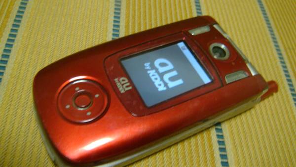 携帯電話 au A5503SA 三洋電機機種 SANYO RED(三洋電機)｜売買されたオークション情報、yahooの商品情報をアーカイブ公開 ...