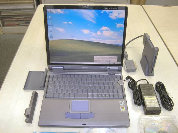 VAIOノートXR PCG-XR9Z/K PenⅢ850/512MB/30GB/XP PCGA-PSX1付(14インチ～)｜売買された ...
