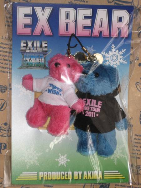 EXILE AKIRA プロデュース EX BEAR ストラップ(その他)｜売買されたオークション情報、yahooの商品情報をアーカイブ公開 ...