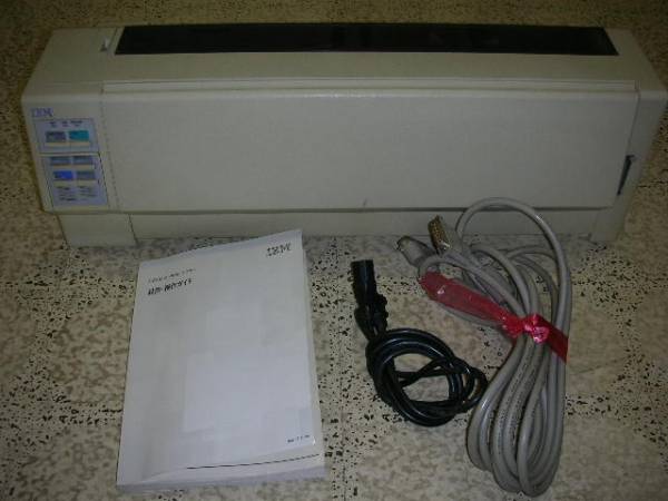 IBM 5573-L02 シリアル プリンター ドット式プリンタ(ドットインパクトプリンタ)｜売買されたオークション情報、yahooの商品情報 ...
