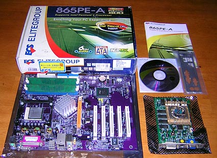 ECS 865PE-A/P4 3.4GH/1G/FX5600XT-256(Pentium 4)｜売買されたオークション情報、yahooの商品 ...