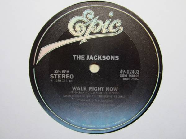 THE JACKSONS - WALK RIGHT NOW Remix Version US ORIG.12''(ディスコ)｜売買された ...
