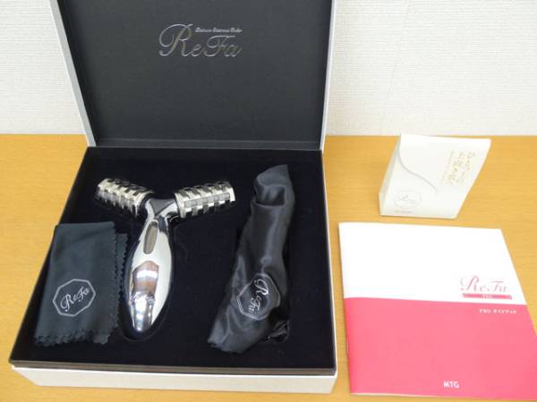 MTG プラチナ電子ローラー ReFa PRO PEV-L1507 1209h3(美顔ローラー)｜売買されたオークション情報、yahooの商品情報をアーカイブ公開 - オークファン ...
