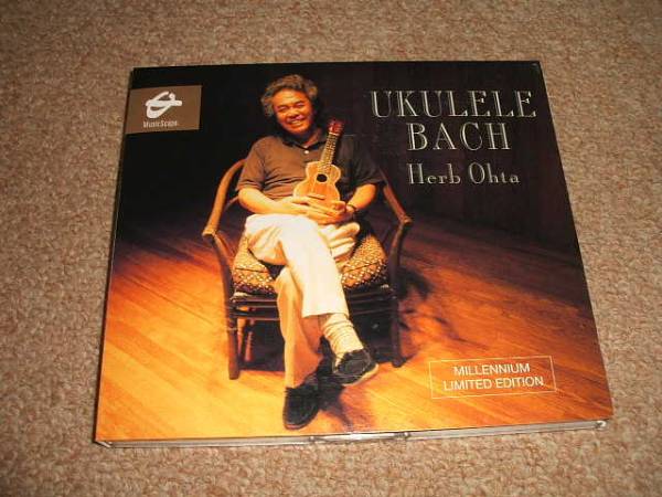 Herb Ohta ハーブオータ 完全限定盤 ukulele BACH 楽譜付き(ハワイアン)｜売買されたオークション情報、yahooの商品 ...