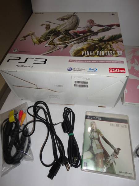 PS3 本体 FFXIII LIGHTNING EDITION 250GBプレステ3おまけつき(PS3本体)｜売買されたオークション情報 ...