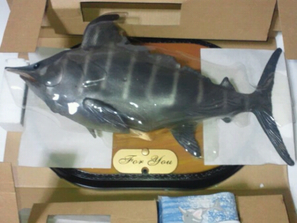 レトロBUBBLE BOPPER Rock-N-Roll with ”La Bamba” Sword fish(ウェルカムボード)｜売買された ...