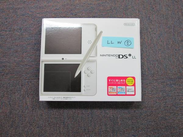 DSi LL本体 ナチュラルホワイト ⑤(DSi LL)｜売買されたオークション情報、yahooの商品情報をアーカイブ公開 - オークファン ...