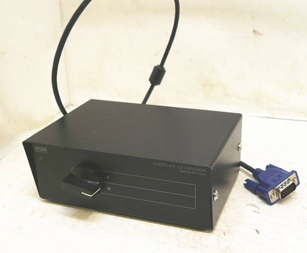 SANWA SWW-21VLN サンワサプライ VGAモニタ切替器(ディスプレイ切替器)｜売買されたオークション情報、yahooの商品情報を ...