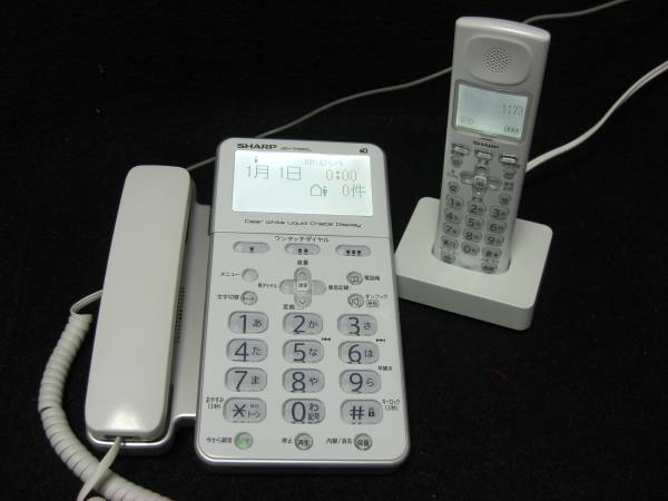 シャープ/デジタルコードレス電話機 JD-710CL/子機1台(電話機一般)｜売買されたオークション情報、yahooの商品情報をアーカイブ公開 - オークファン（aucfan.com）