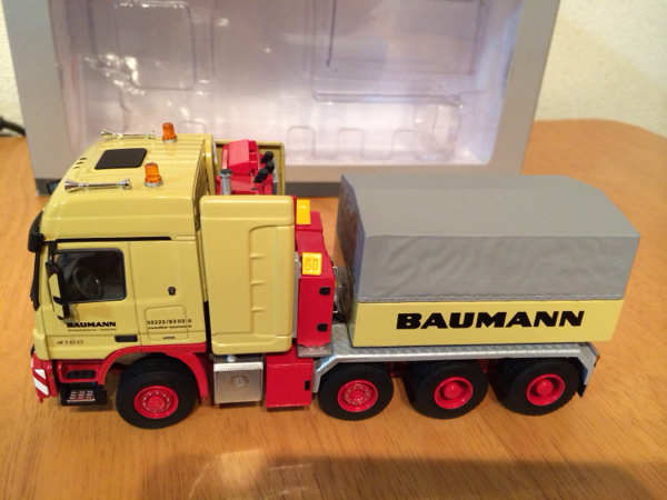 WSI 1/50 MB Actros L MP3 8x6 ballast box BAUMANN(建設車両、作業車)｜売買されたオークション ...